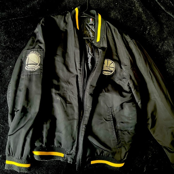 NBA | Jackets & Coats | Mens Nba Warriors Bomber Large | Poshmark